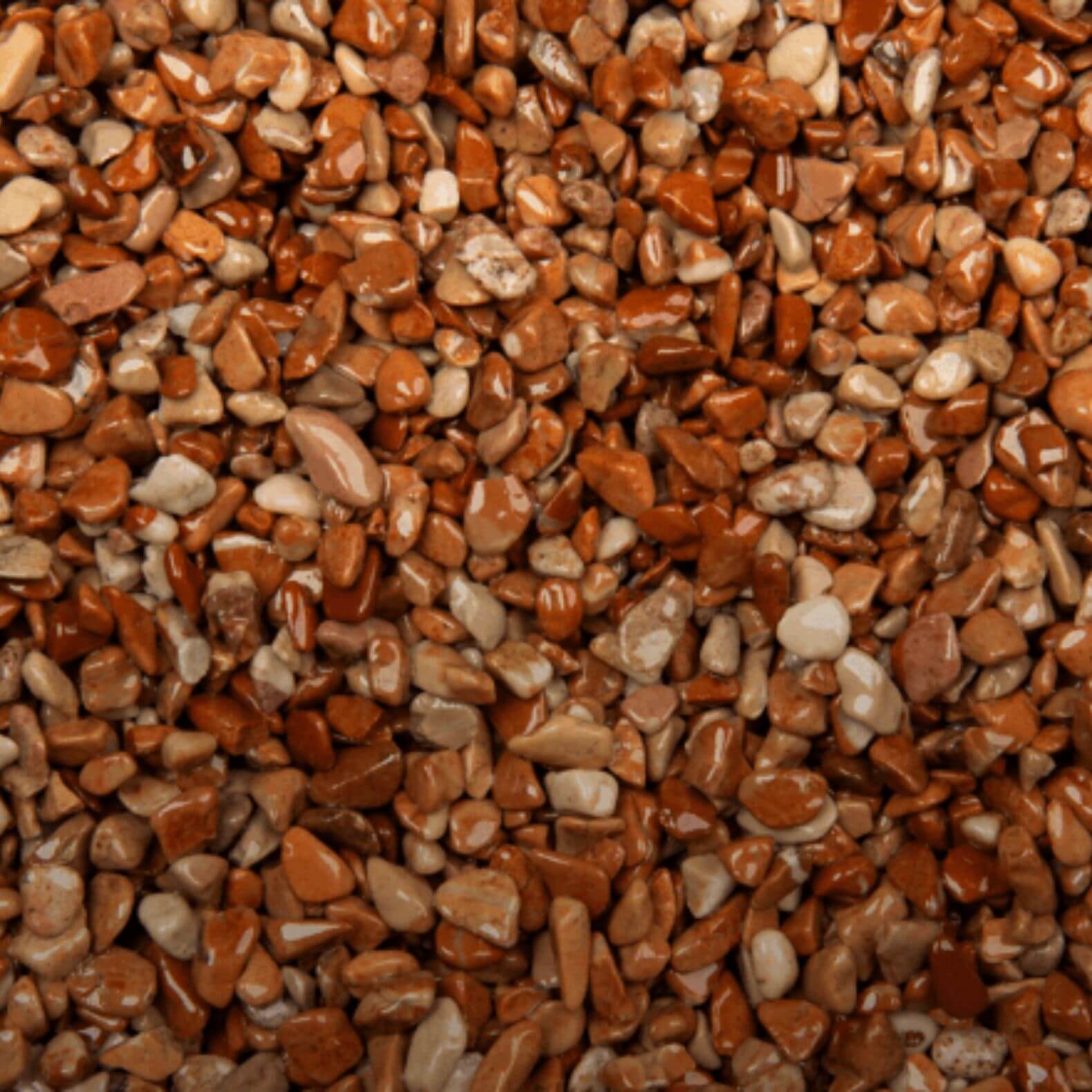 Rosso Red Aggregate 2 - 5mm Sold in 4 x 25 kg bags, or pallets. — Total ...