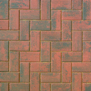 Omega Block Paving - 80 MM Thick - 200 x 100 MM Single Size Pack ...
